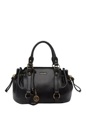Liu Jo Logo Plaque Tote Bag - Black