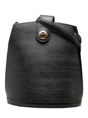 LOUIS VUITTON Epi Cluny Shoulder Bag - Black