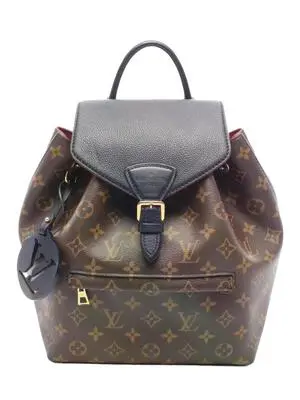LOUIS VUITTON Monogram Montsouris Pm Backpack - Brown