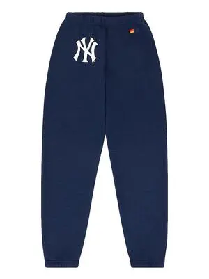 Aviator Nation New York Yankees Graphic Sweatpants - Navy