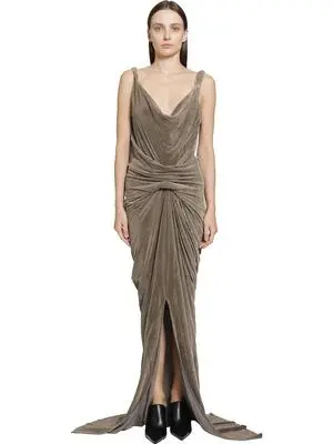 Rick Owens Tower Strutter Maxi Dress - Beige