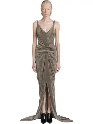Rick Owens Rick Owens Tower Strutter Maxi Dress Beige