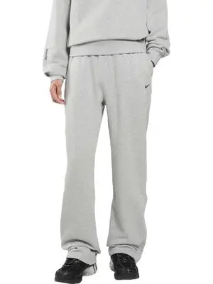 Nike Nocta Fleece Open-hem Sweatpants - Grey