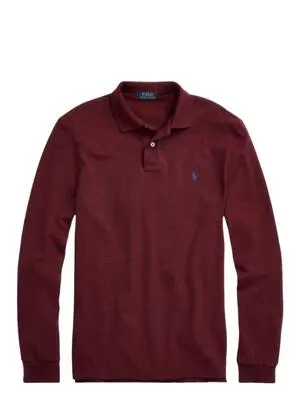 Polo Ralph Lauren All Fits Mesh Long-sleeved Polo Shirt - Brown