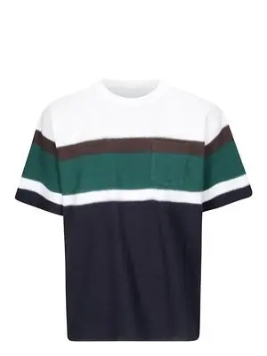 Sacai Short-sleeved Crewneck T-shirt - Black