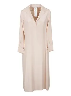 Max Mara Long-sleeved Collared Dress - No