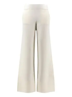Max Mara Elastic-waist Wide-leg Trousers - No