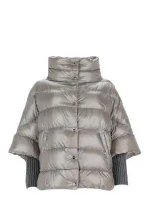 Herno Quilted Down Jacket - Gray