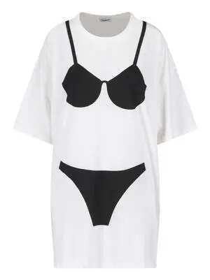 Vaquera Trompe L'oeil Tall T-shirt - No