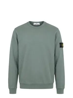 Stone Island Stone Island Compass Patch Sweatshirt Gray
