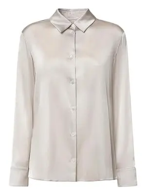 Max Mara Max Mara Long-Sleeved Shirt Ice