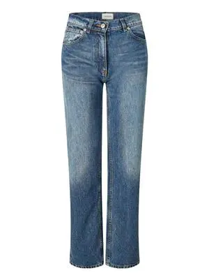 Magda Butrym High-rise Boyfriend Jeans - Blue