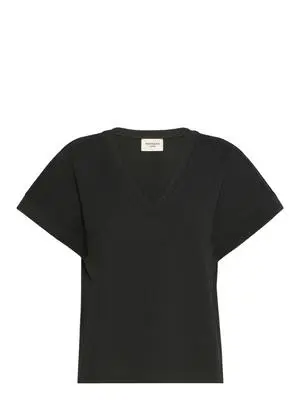 Max Mara V-neck Short-sleeve T-shirt - Black
