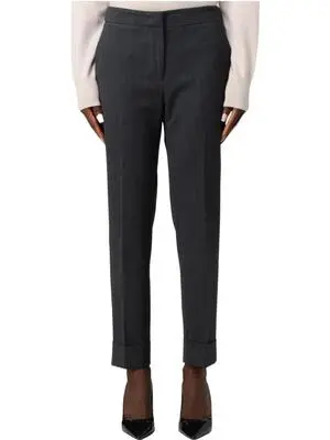 PT TORINO Andrea Slim-fit Tailored Trousers - Grey