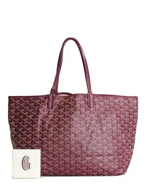 Goyard Saint Louis Pm Tote Bag - Maroon