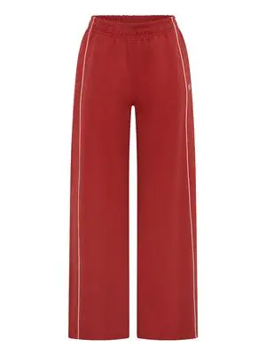 BONDI ACTIVE Wide Leg Pant - Red