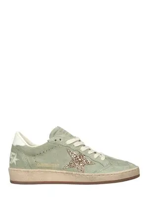 GOLDEN GOOSE Suede Ball Star Sneakers - Green