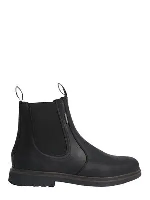 Barbour Leather Hale Chelsea Boots - Black