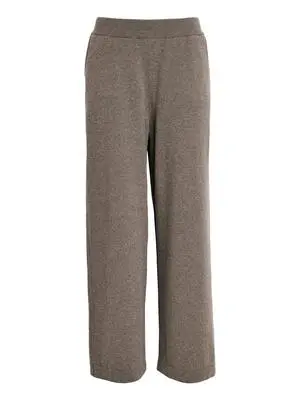 JOHNSTONS OF ELGIN Johnstons Of Elgin Cashmere-Blend Knitted Trousers