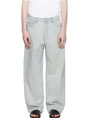 COOR Straight-leg Jeans - Ice-blue