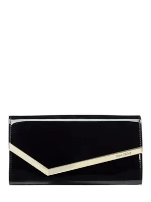 JIMMY CHOO Jimmy Choo Emmie Clutch Black