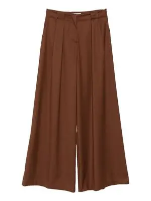ERMANNO FIRENZE ERMANNO FIRENZE Pleated Wide-Leg Trousers