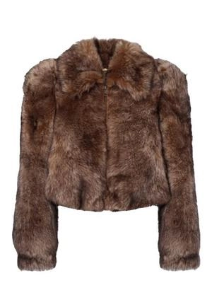 CHLOÉ Chloe Cropped Shearling Jacket