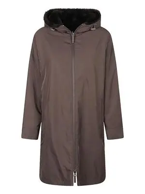 YVES SALOMON Yves Salomon Midlength Hooded Parka