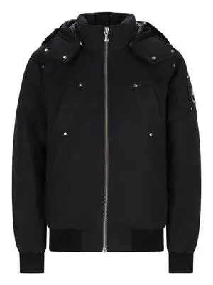 Moose Knuckles Original Ballistic Neoshear" Bomber Jacket - Black