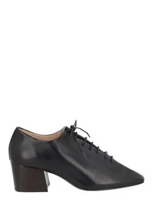 LEMAIRE Derby Lace-up Heels - Black