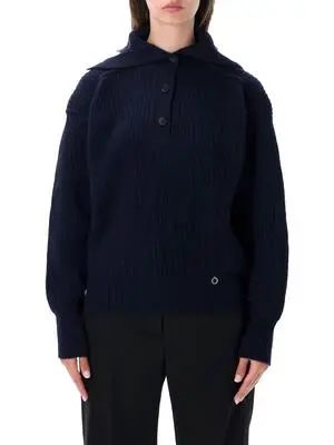 STELLA MCCARTNEY STELLA MCCARTNEY Relaxed Fit Cashmere And Virgin Wool Jumper