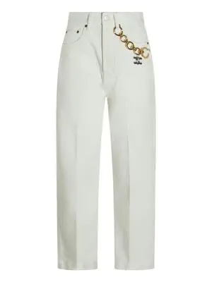CELINE Celine Chain Detail Jeans