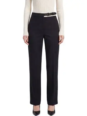 SEMICOUTURE Wool Blend Trousers - Black
