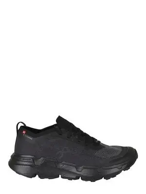 On Athletic Lace-up Sneakers - Black