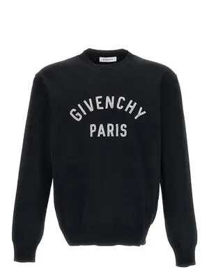 Givenchy Paris Logo Sweater - Black