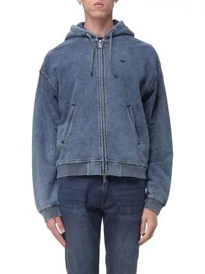 Emporio Armani Zip-up Hoodie - Navy