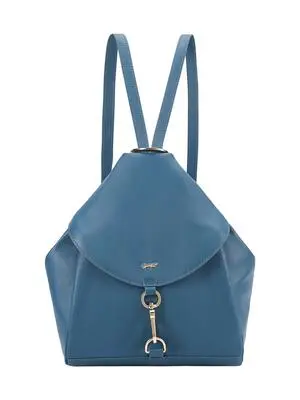 Paul Costelloe Paul Costelloe Marcy Leather Backpack Blue