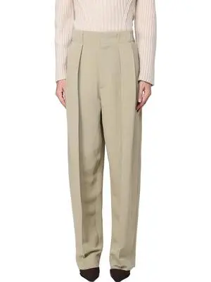 Victoria Beckham High-waisted Wide-leg Tailored Viscose Trousers - Grey