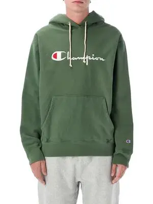 Champion Oversized Cotton Hoodie - Green