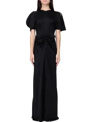 Victoria Beckham Isabella Crêpe Evening Dress - Black