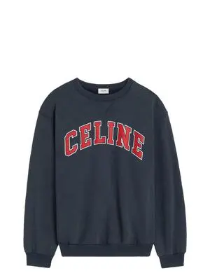 Celine Graphic Sweatshirt - Navy