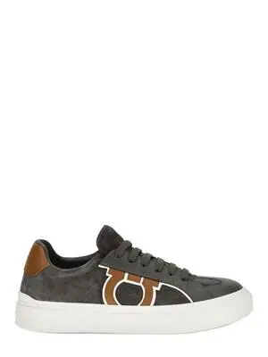 FERRAGAMO Gancini Trainers - Grey