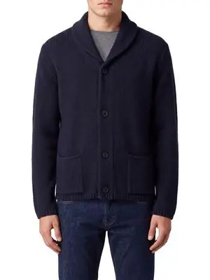 THE ROW The Row Shawl Collar Cardigan In Cashmere And Cotton Blend