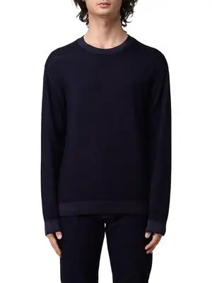 Emporio Armani Wool Crewneck Jumper - Blue