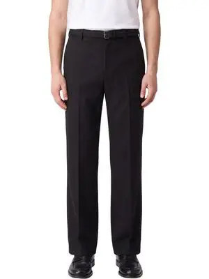Dries Van Noten Wide-leg Pleated Wool Trousers - Black