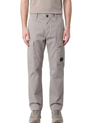 C.P. COMPANY Straight Leg Cargo Trousers - Beige