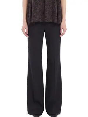 ROTATE BY BIRGER CHRISTENSEN Rotate High-Waisted Flared Trousers In Recycled Technical Fabric