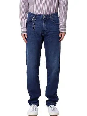 Paul & Shark Paul & Shark Mid-Rise Skinny Fit 5-Pocket Jeans In Cotton Denim Blue 1