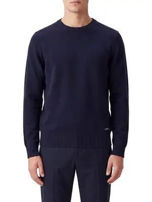 BROOKSFIELD Wool Jumper - Blue