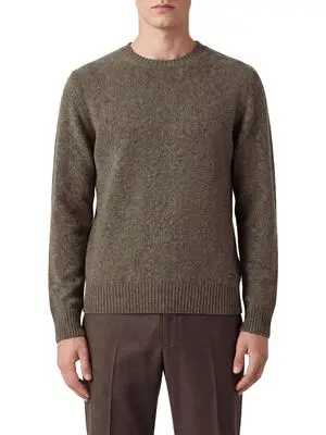 BROOKSFIELD Wool Jumper - Brown